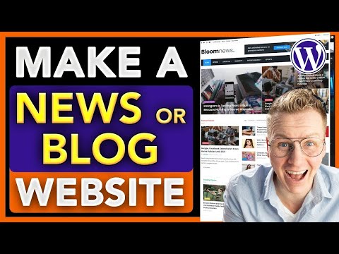 π Create a Professional Blog or News Website β Step-by-Step WordPress Tutorial!
