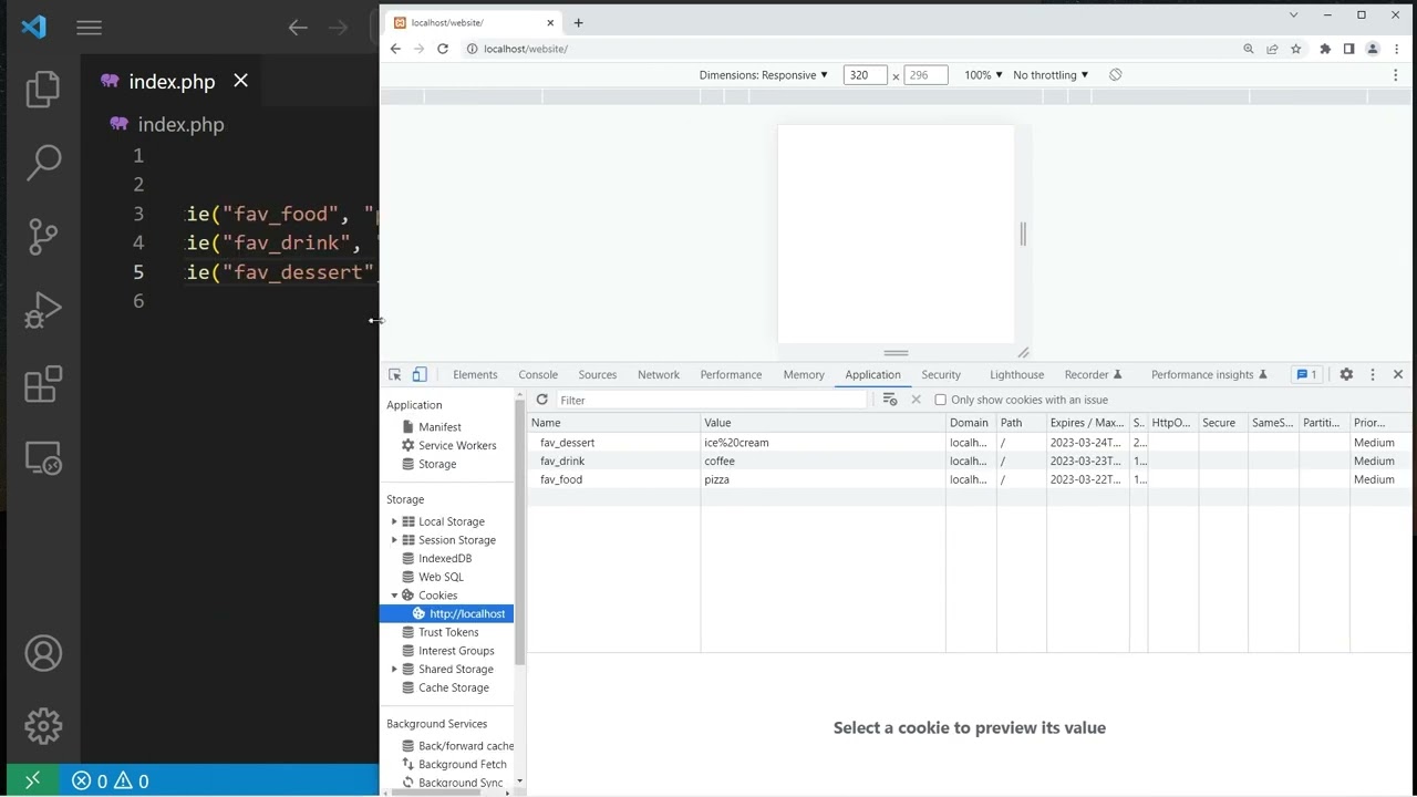 PHP $_COOKIE explained