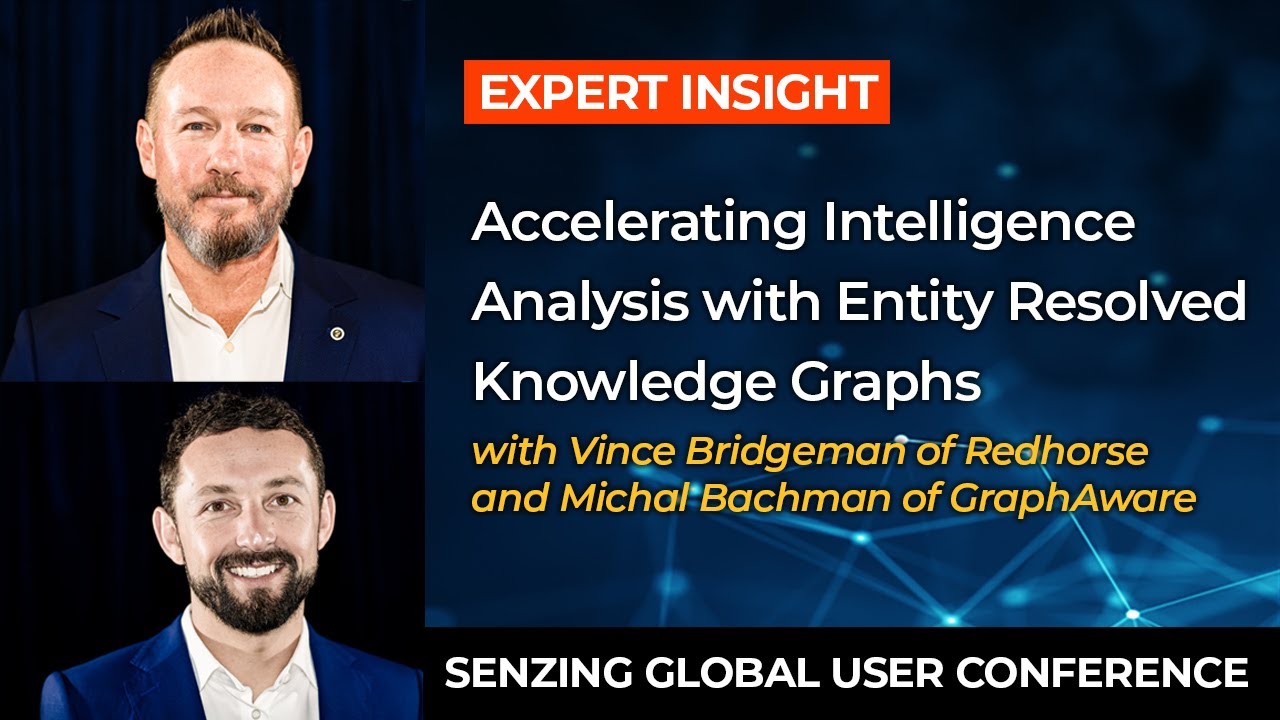 Accelerating Intelligence Analysis with Entity Resolved Knowledge Graphs