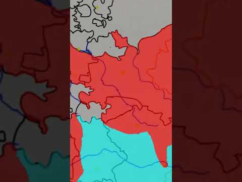 Austro-Prussian War. Alternate Universe (full map video in desc)