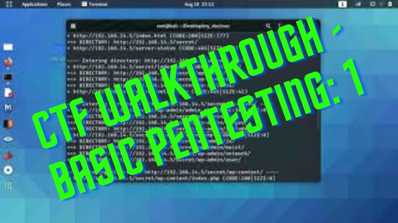 CTF Walkthrough:  Basic Pentesting 1 ( CSES ) Manually Round 1