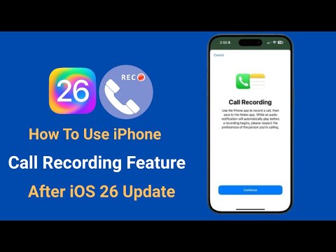 How TO Record Calls On iPhone after iOS 26 Update