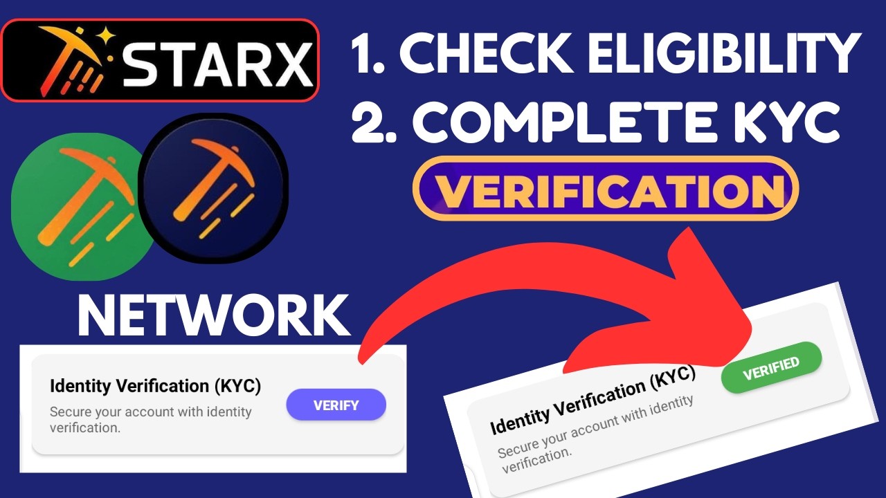 STARX Network KYC Verification | Check Eligibility & Complete Identity Verification Guide