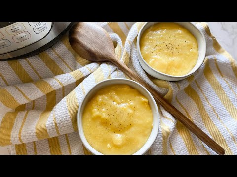 Creamy Instant Pot Polenta Recipe