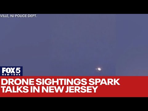 Drone sightings spark talks in New Jersey