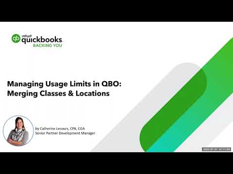 Managing Usage Limits in QuickBooks Online: Merging Classes & Locations