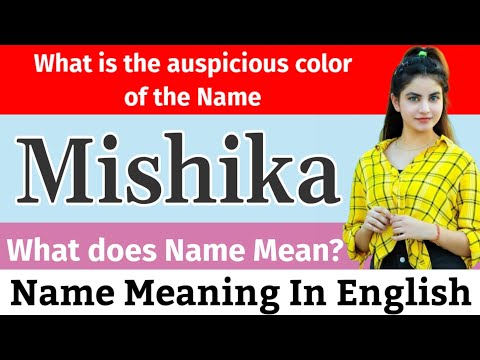 Mishika Name Meaning In English | Mishika Meaning | What Is The Meaning Of Name Mishika | Baby Names