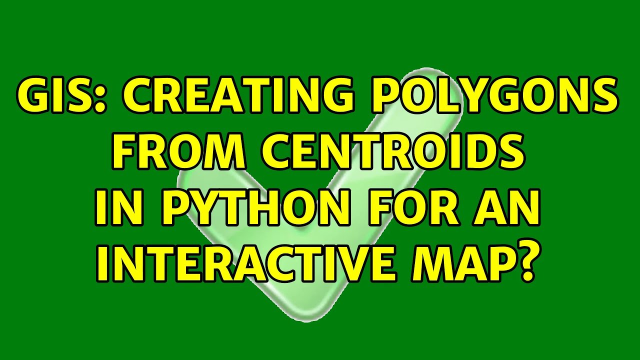 GIS: Creating polygons from centroids in Python for an interactive map?