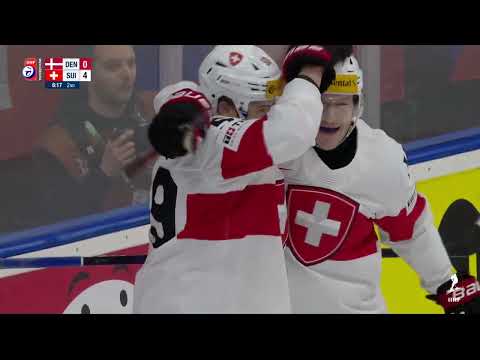 DÁNSKO vs. ŠVAJČIARSKO | 0:8 | IIHF Majstrovstvá sveta 2024 - Highlighty zápasu