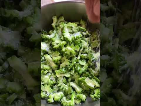 How to remove bitterness from Bitter gourd, Tips for Cooking.