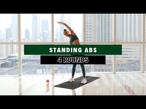 ???? Effective Standing Abs Workout