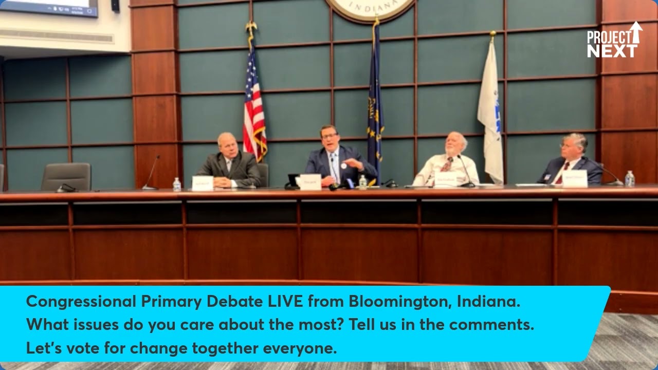 LIVE Bloomington Debate  Congress District 9 Democratic Candidates