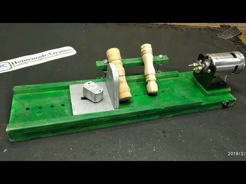 How to make Lathe Machine at Home | Very easy & Simple