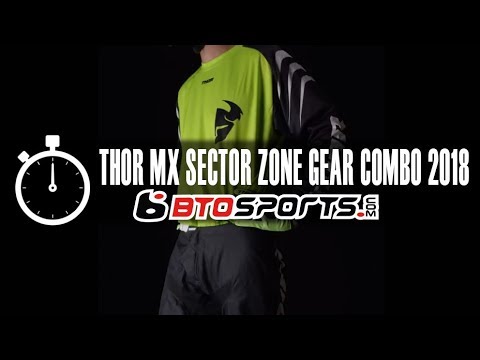 Thor MX Sector Zone Gear Combo 2018 |