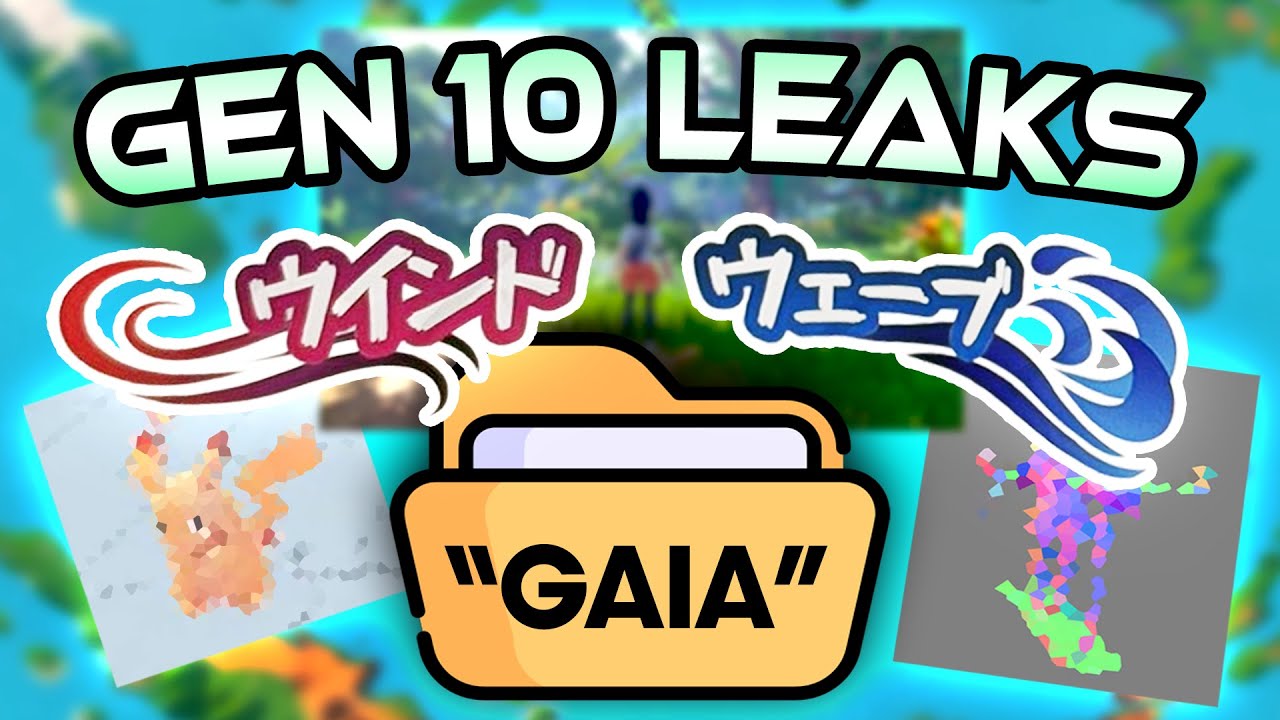 Everything You Need To Know About GEN 10 Pokémon Leaks