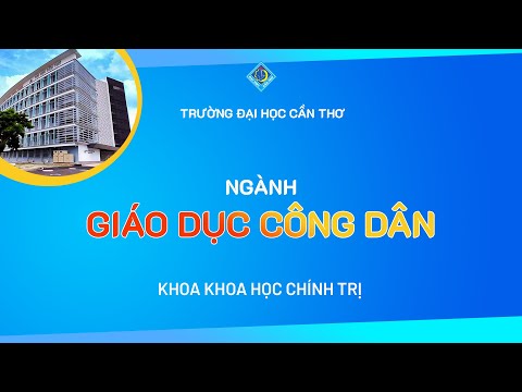 CTU | K. KHCT - Ngành Giáo dục Công dân
