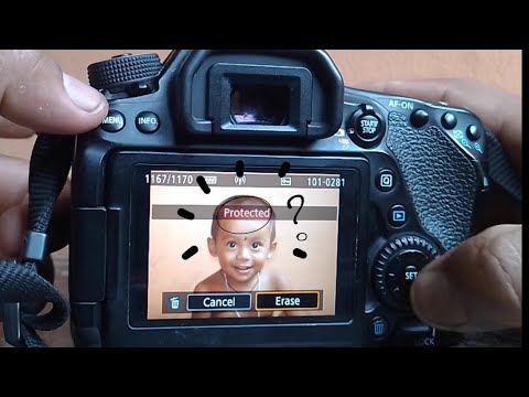 How To Delete Protected Image In DSLR Camera | 🇳🇵📹 |