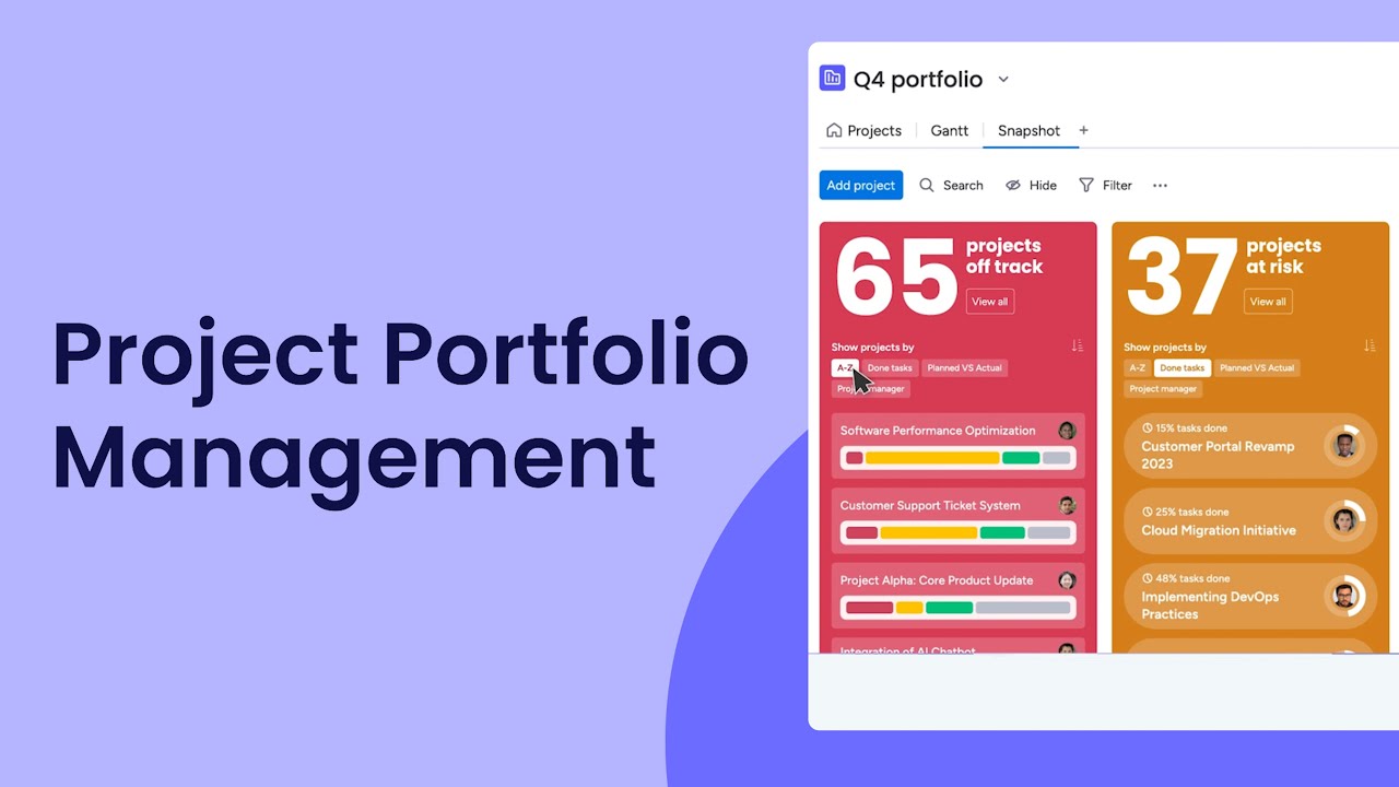 Project Portfolio Management | monday.com tutorials