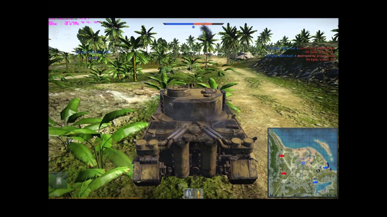 War Thunder Ground Forces Graphic Glitches