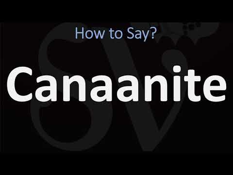 How to Pronounce Canaanite? (CORRECTLY)