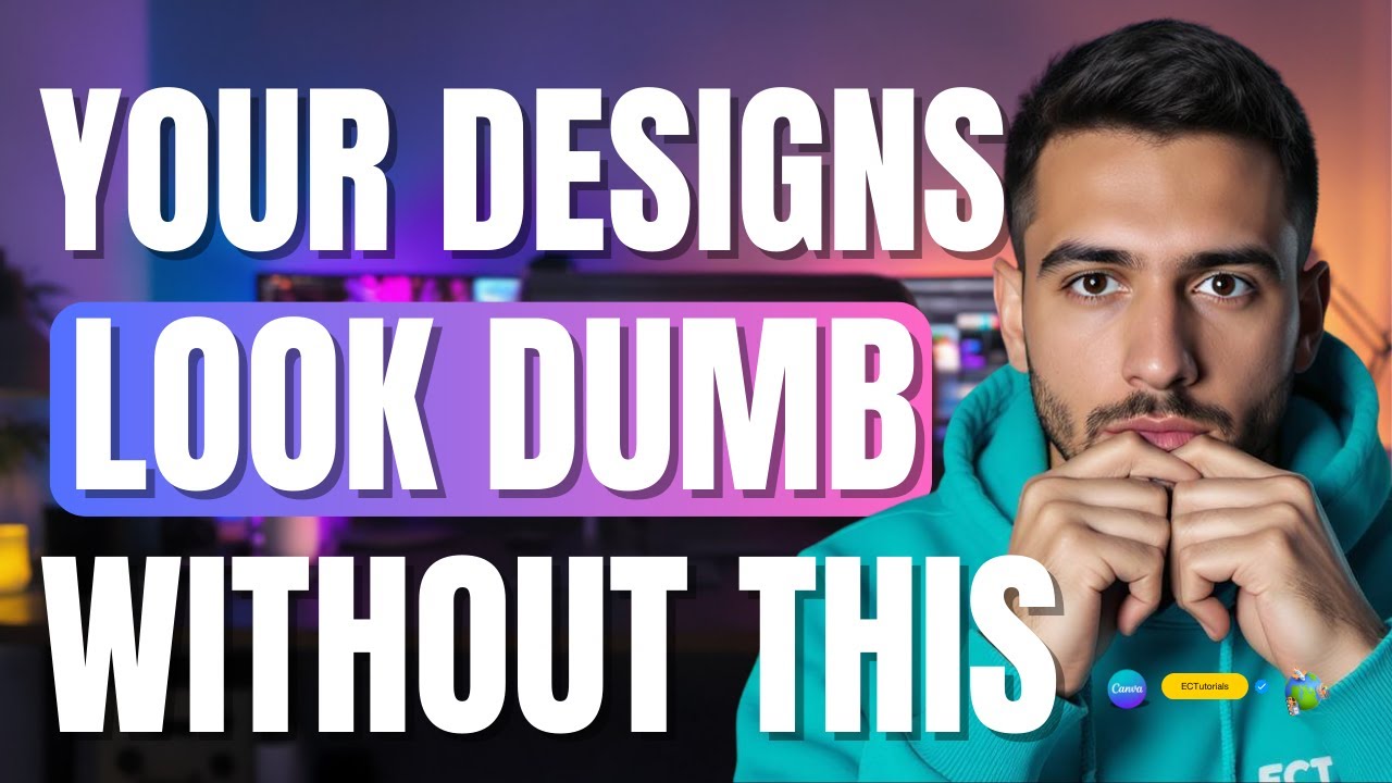 INSANE CANVA HACK | How to Add Realistic Shadows