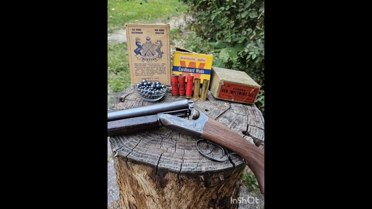 Antique shotgun reloading tools.