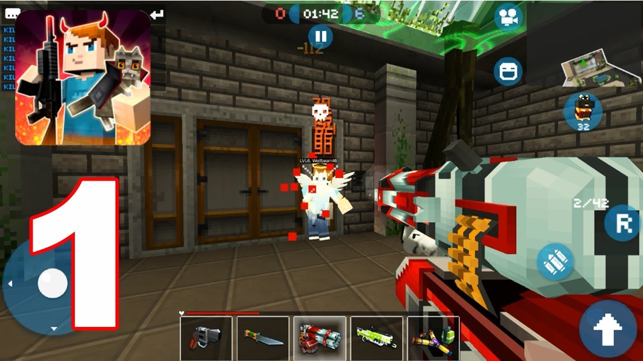MAD GUNZ - Gameplay Walkthrough Part 1 - Minigun - Glove (Android)