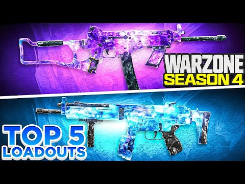 TOP 5 *META* SMG LOADOUTS in SEASON 4! ๐ (Warzone Best Class Setups) - BO6