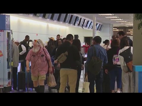 Newark airport flight delays: 'We're about 3,000 air traffic controllers short right now'