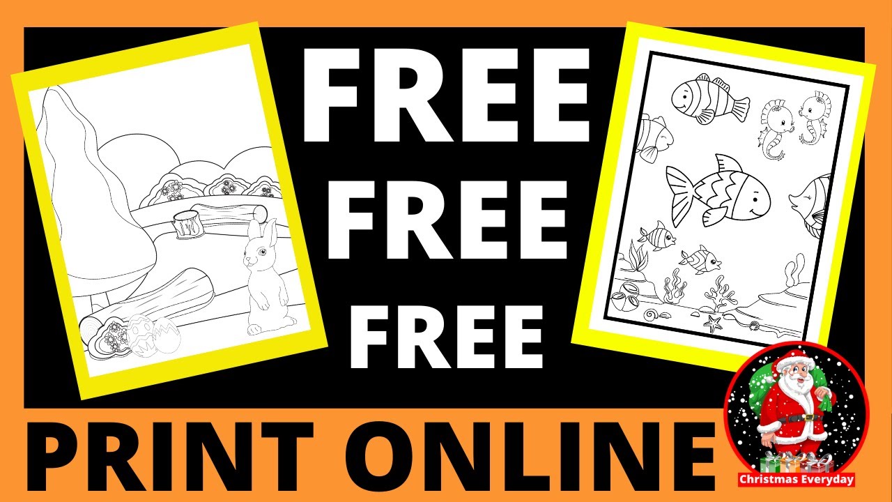 Free Coloring Pages To Print Online