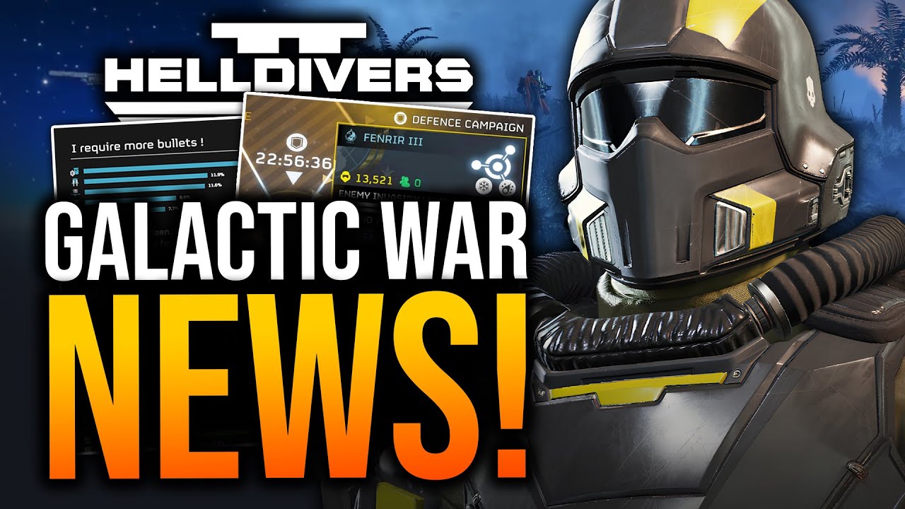 Helldivers 2 - Galactic War News! Illuminates & Player Data!