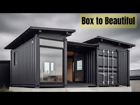 2 Bedroom Shipping Container Home Plans | Tiny Home Cabin