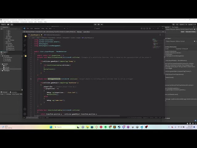 Implementing Death Zones and Velocity Capping in Unity 2D Games | Galaxy.ai | Galaxy.ai