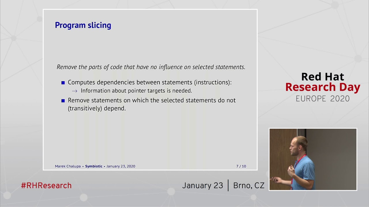 Symbiotic: program slicing framework