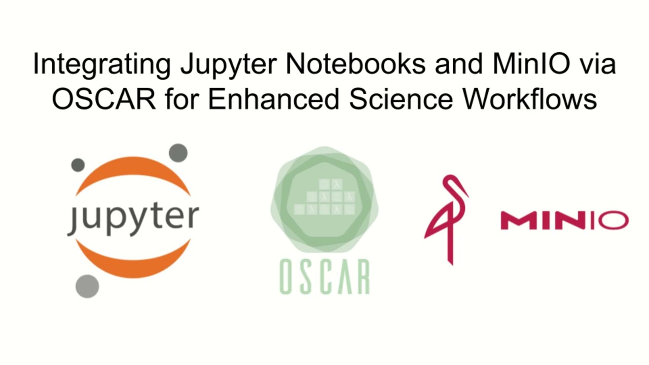 Integrating Jupyter Notebooks and MinIO via OSCAR for Enhanced Science Workflows
