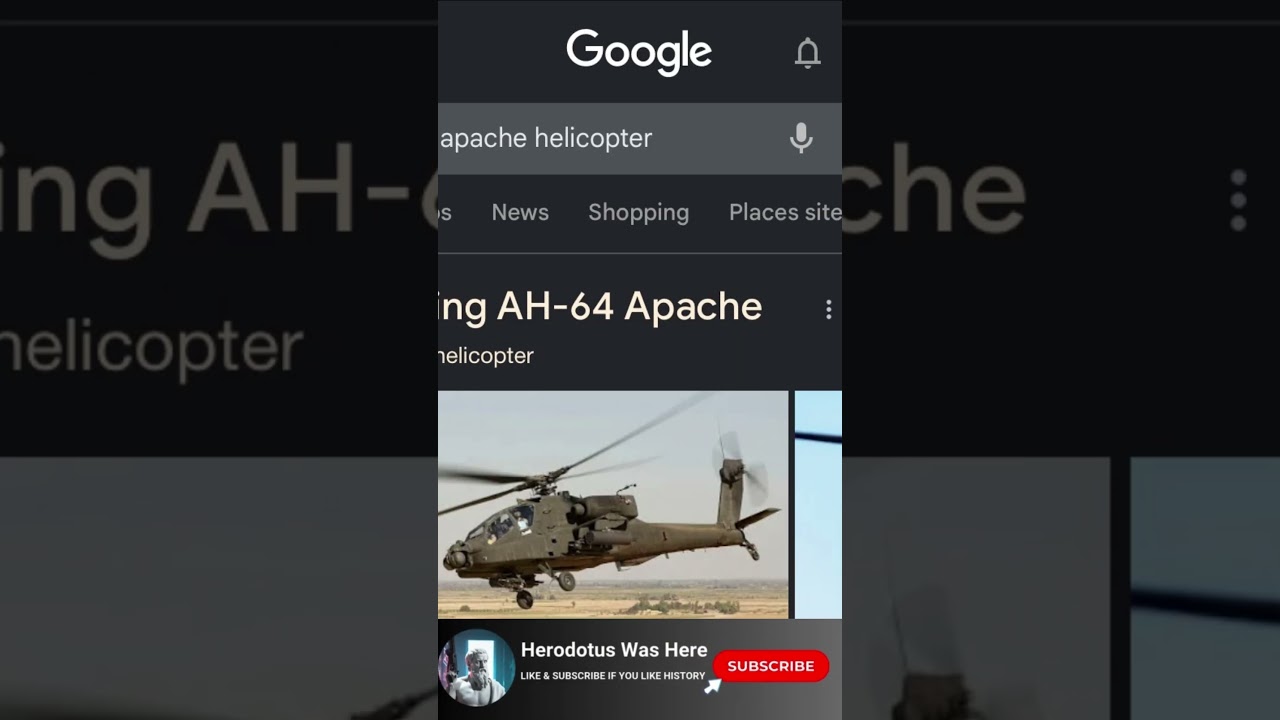 POV: You Found an Boeing AH-64 Apache on Google Shopping #apache #ah64