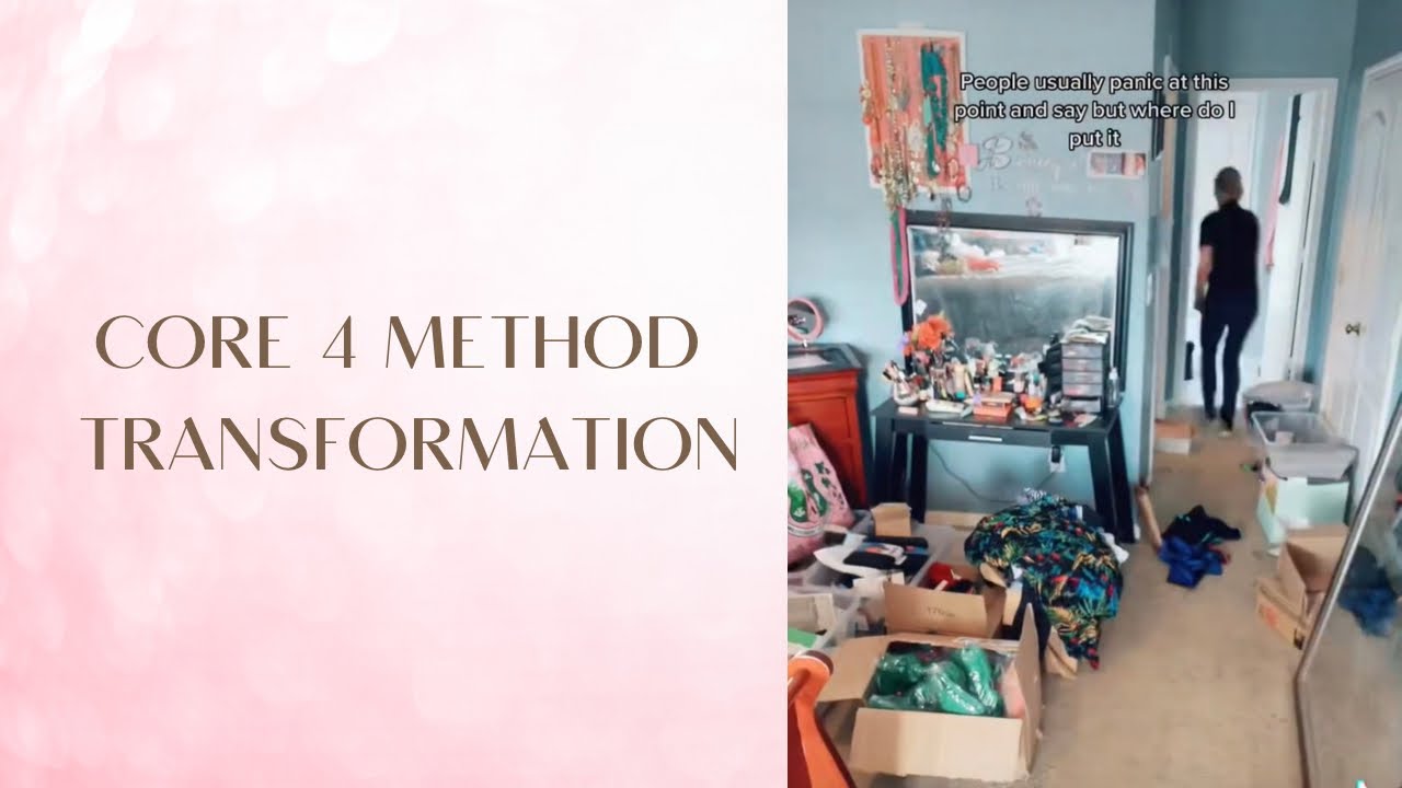 The CORE 4 Steps You Need to Declutter & Organize Your Home