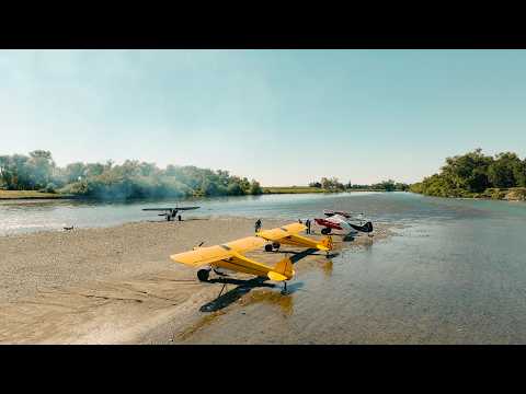 Landing on Short Gravel Bars and Hill Tops - Airplane Camping Season Is Here