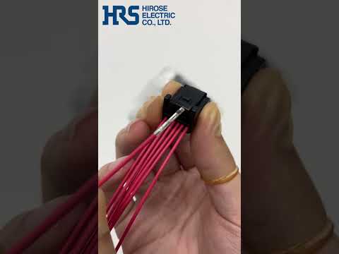 Harness assembly Automotive(Car) and Industrial connector GT25 Hirose #shorts #asmr