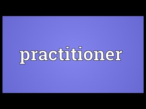 Practitioner Meaning