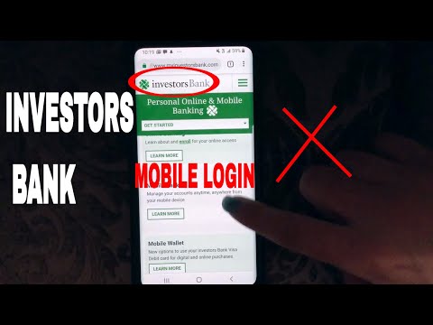 β
Investors Bank Register - Login - Find Password π΄