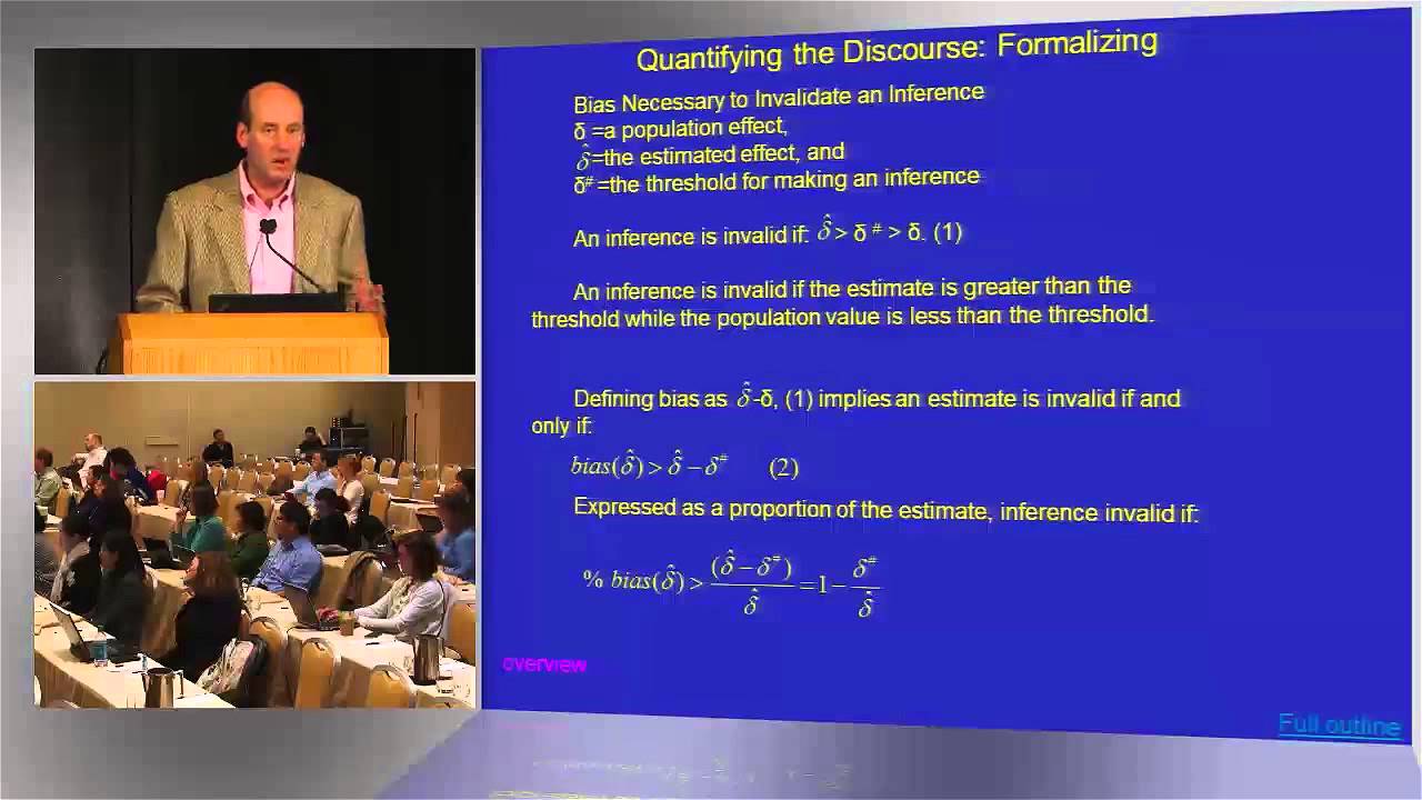 VRLC Course Trailer: Sensitivity Analysis