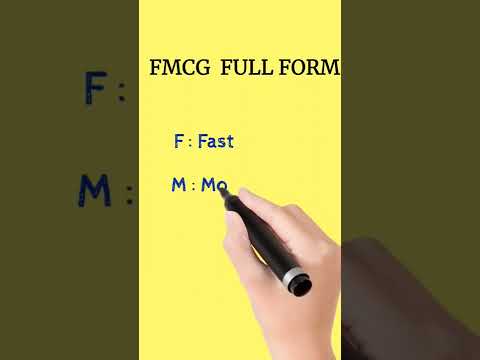 FMCG full form | full form of fmcg #fullform