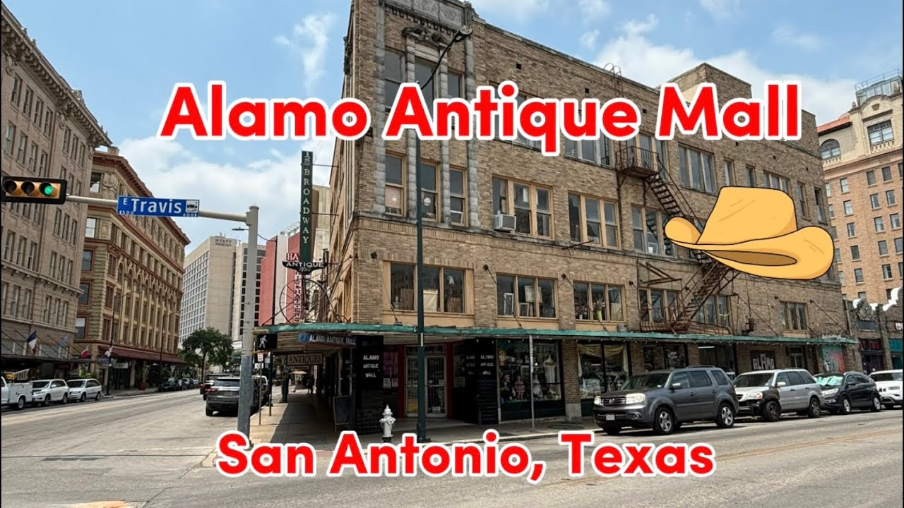 Alamo Antique Mall in San Antonio, Texas.
