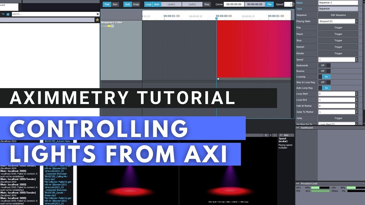 Controlling lights from Aximmetry | Virtual Production Unreal Engine & Aximmetry Tutorial