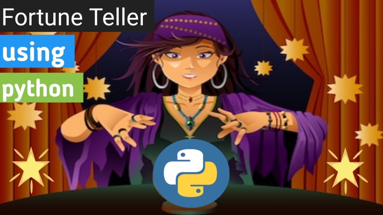 Fortune Teller Program in Python | Fortune Teller | Python | Python tutorial