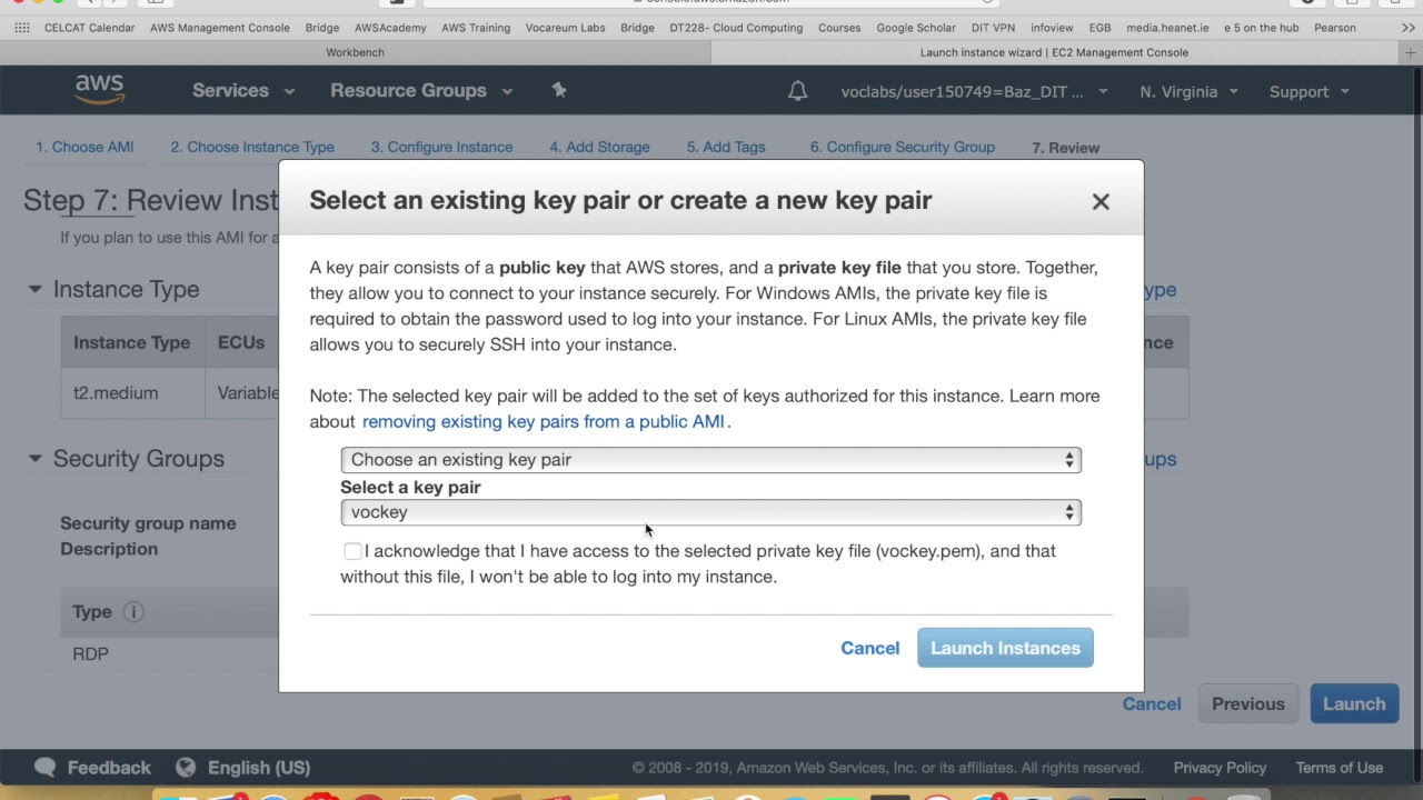 Lunch a Windows Server VM in AWS
