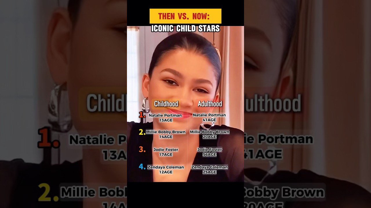 Which Child Star Had The Best Glow Up? 👇 #childstar #glowup #thenvsnow #nostalgia #throwback