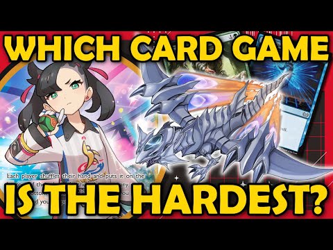 Which Card Game Is Actually The Hardest To Play? (Yugioh, Magic, and Pokemon)