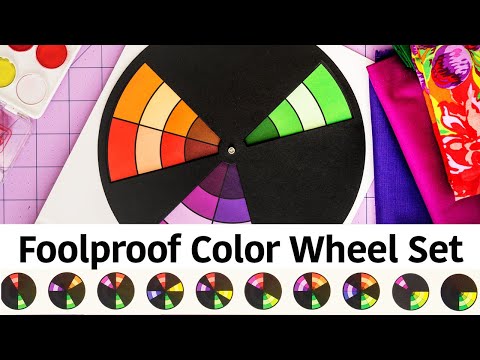 How to use the color wheel for dynamic color selection
